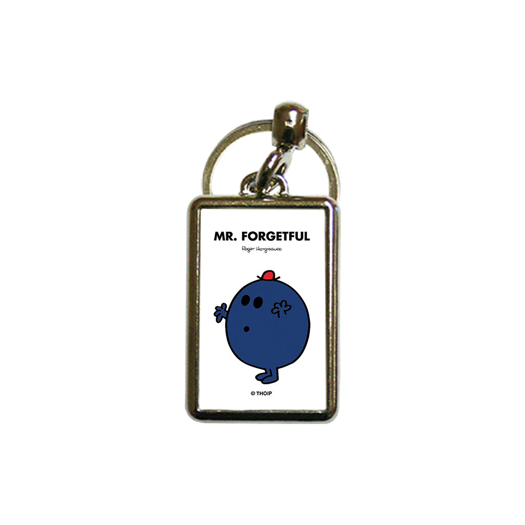 Personalised Mr Forgetful Metal Keyring