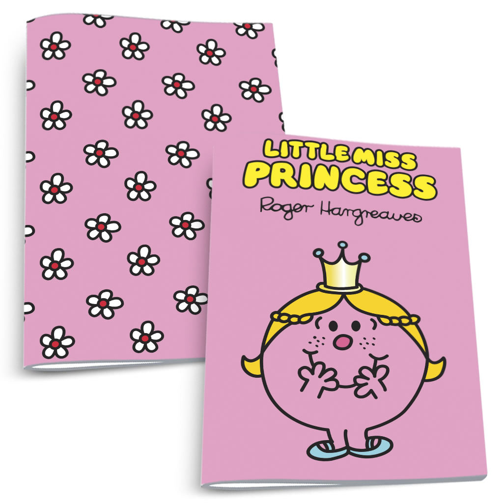 Little Miss Princess and Flowers Notebook 2 Pack