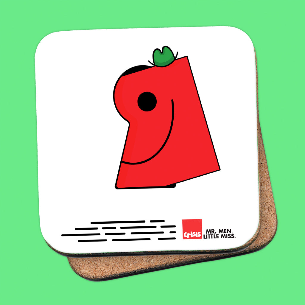 Mr. Strong Keyhole Coaster - Friends & Mr Men Fans