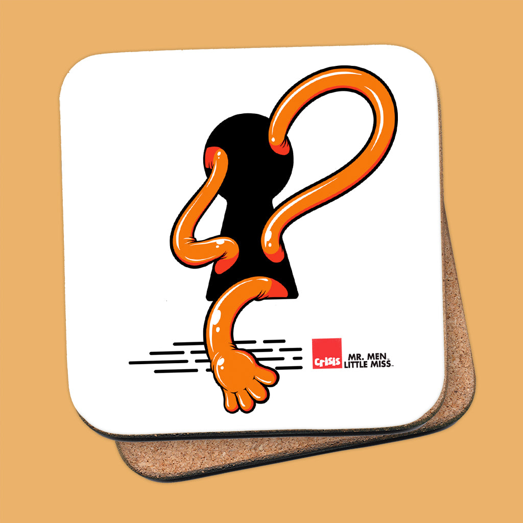 Mr. Tickle Keyhole Coaster - Fun Nostalgic Gift for Fans of Mr M