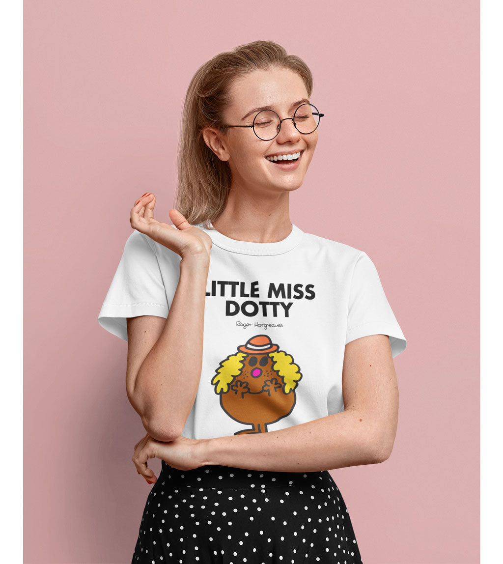 Personalised Little Miss Dotty T-Shirt