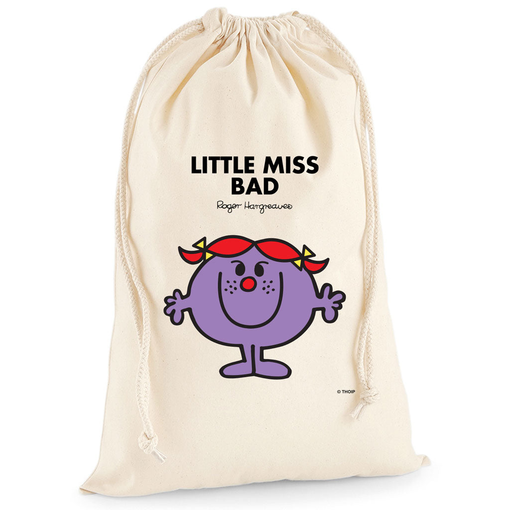 Little Miss Bad Laundry Bag - Perfect Birthday or Christmas Gift
