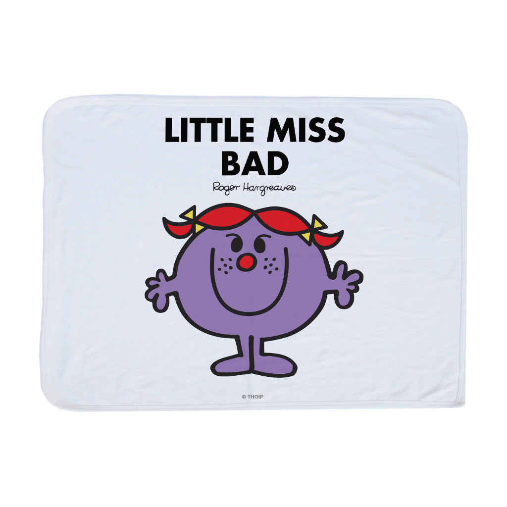 Personalised Little Miss Bad Blanket