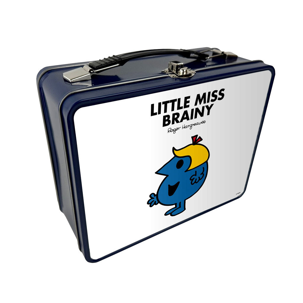 Little Miss Brainy Metal Lunch Box - Official Nostalgic Gift Ide