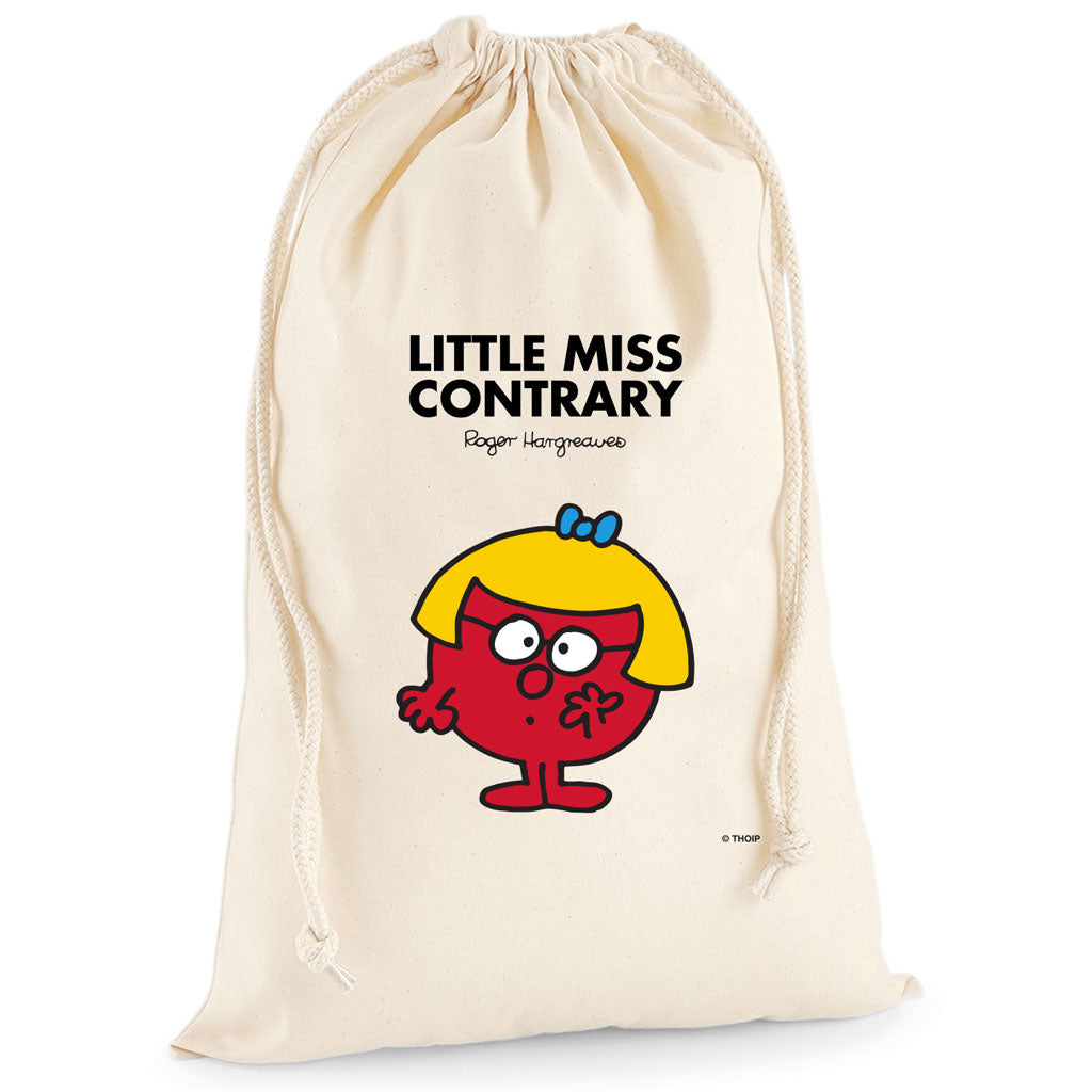 Little Miss Contrary Laundry Bag - Fun Gift for Birthdays