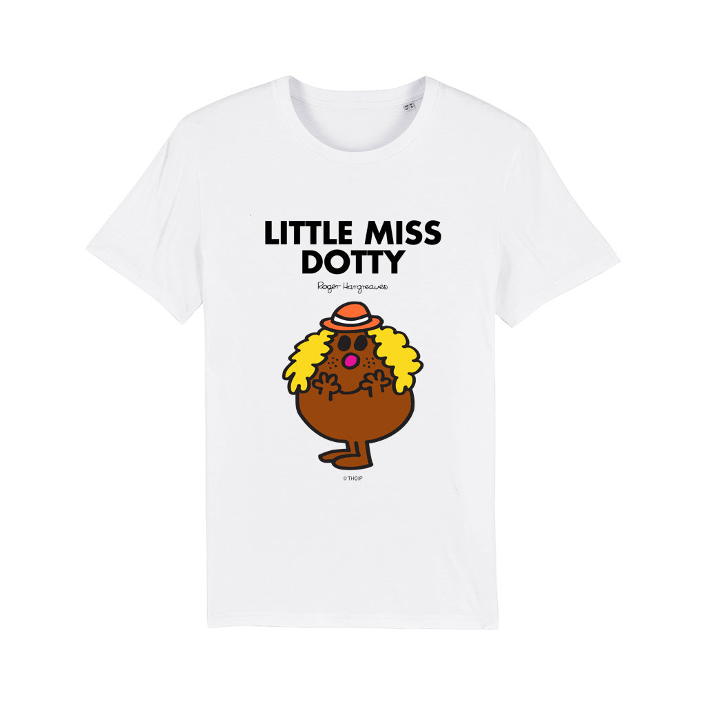 Little Miss Dotty T-Shirt - Retro Cotton Top for Fans