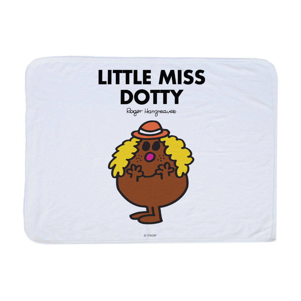 Personalised Little Miss Dotty Blanket