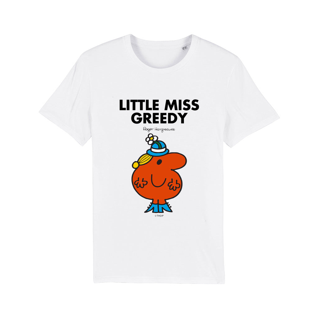 Personalised Little Miss Greedy T-Shirt