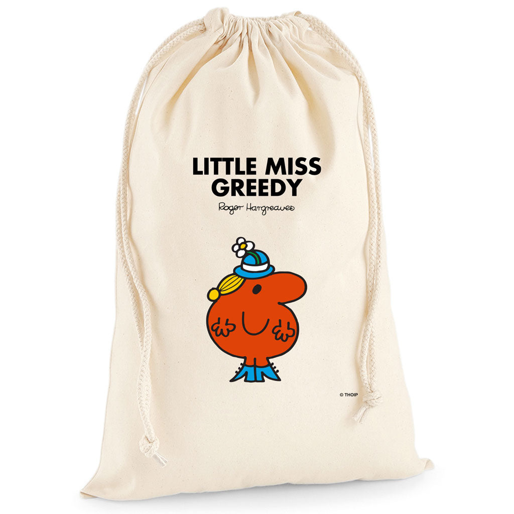 Little Miss Greedy Laundry Bag - Fun Gift for Birthdays