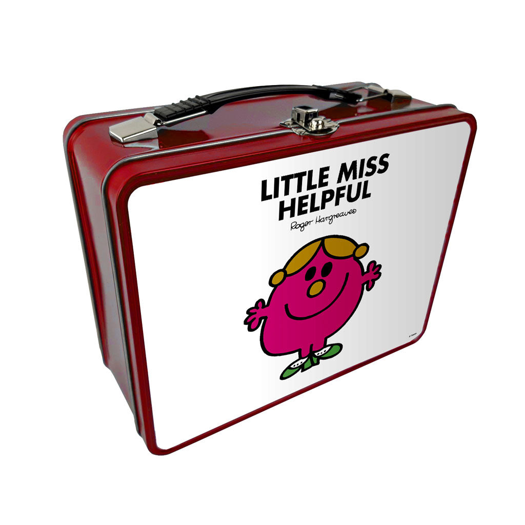 Little Miss Helpful Metal Lunch Box - Classic Design for Mr Men