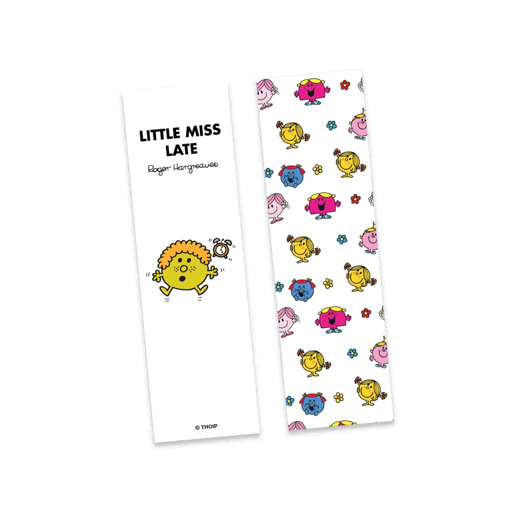 Little Miss Late Bookmark - Fun Nostalgic Gift for Fans of Mr Me
