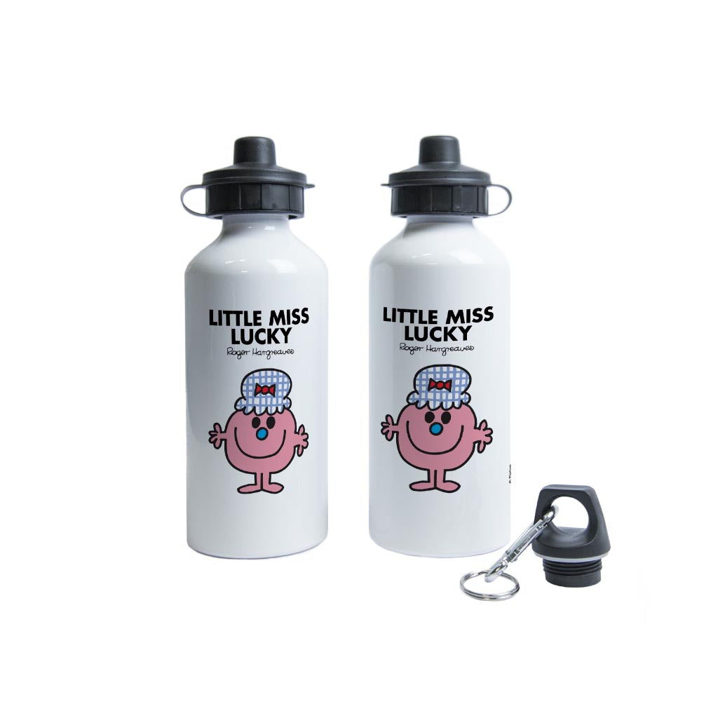Little Miss Lucky Water Bottle - Retro Collectible for Fans