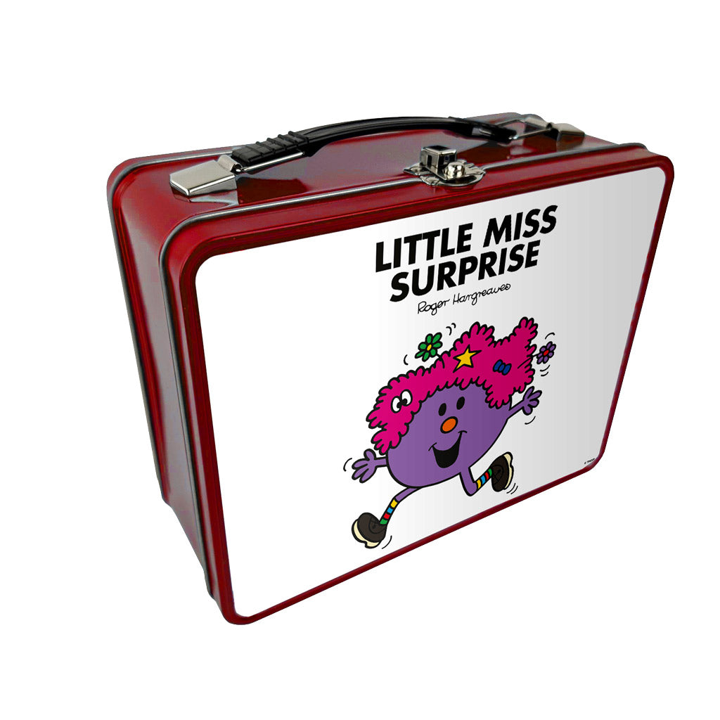 Little Miss Surprise Metal Lunch Box - Bright Gift for Teachers