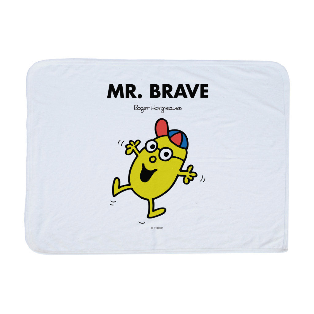 Mr. Brave Blanket - Retro Collectible for Fans