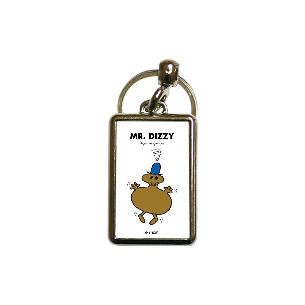 Mr. Dizzy Metal Keyring - Fun Nostalgic Gift for Fans of Mr Men