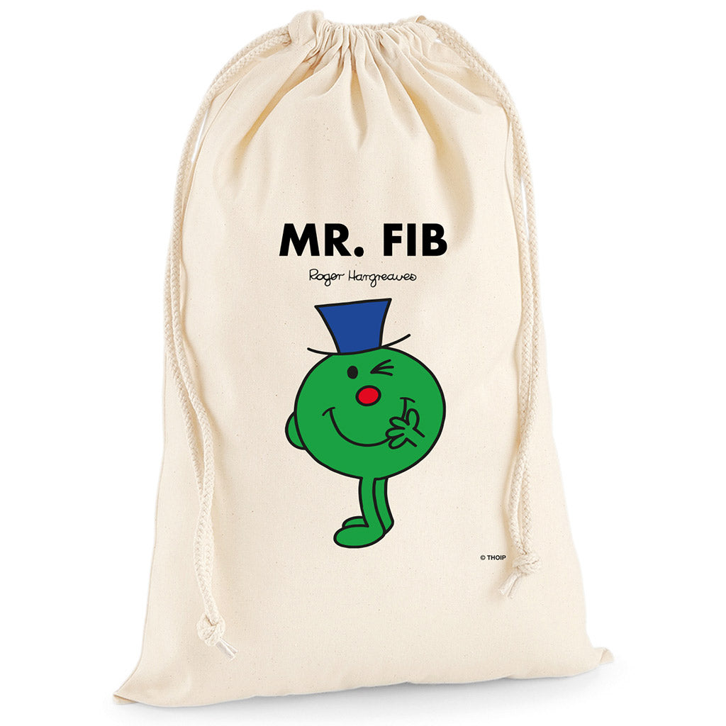 Mr. Fib Laundry Bag