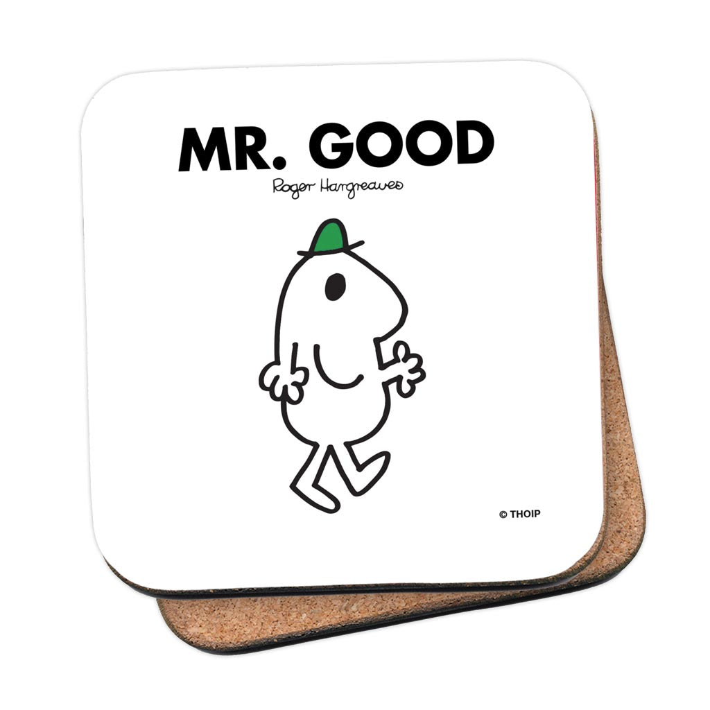 Mr. Good Cork Coaster - Perfect Birthday or Christmas Gift