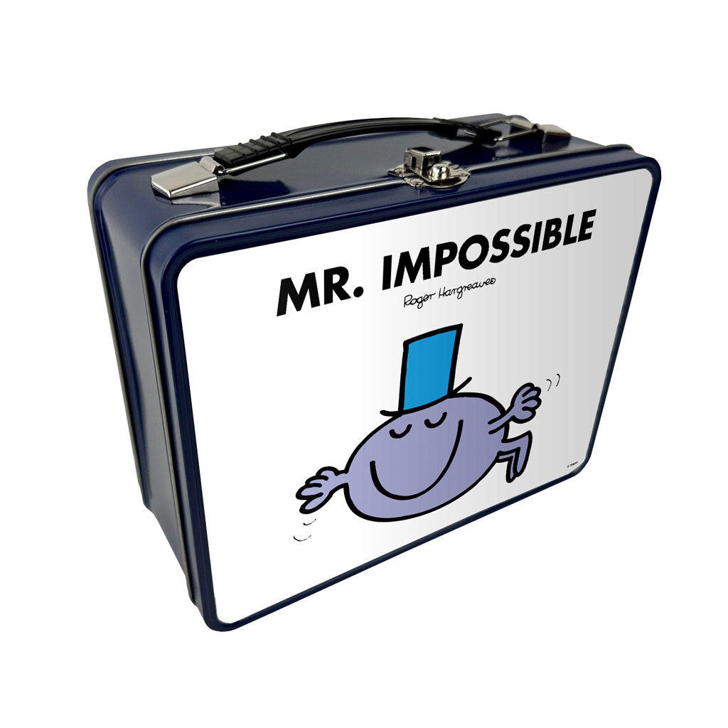 Personalised Mr Impossible Metal Lunch Box