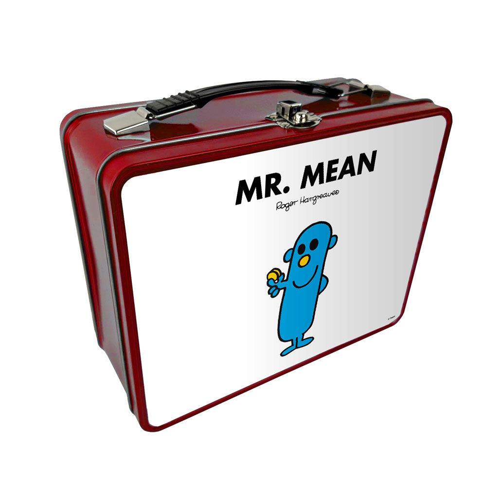 Mr. Mean Metal Lunch Box - Classic Design for Mr Men and Little