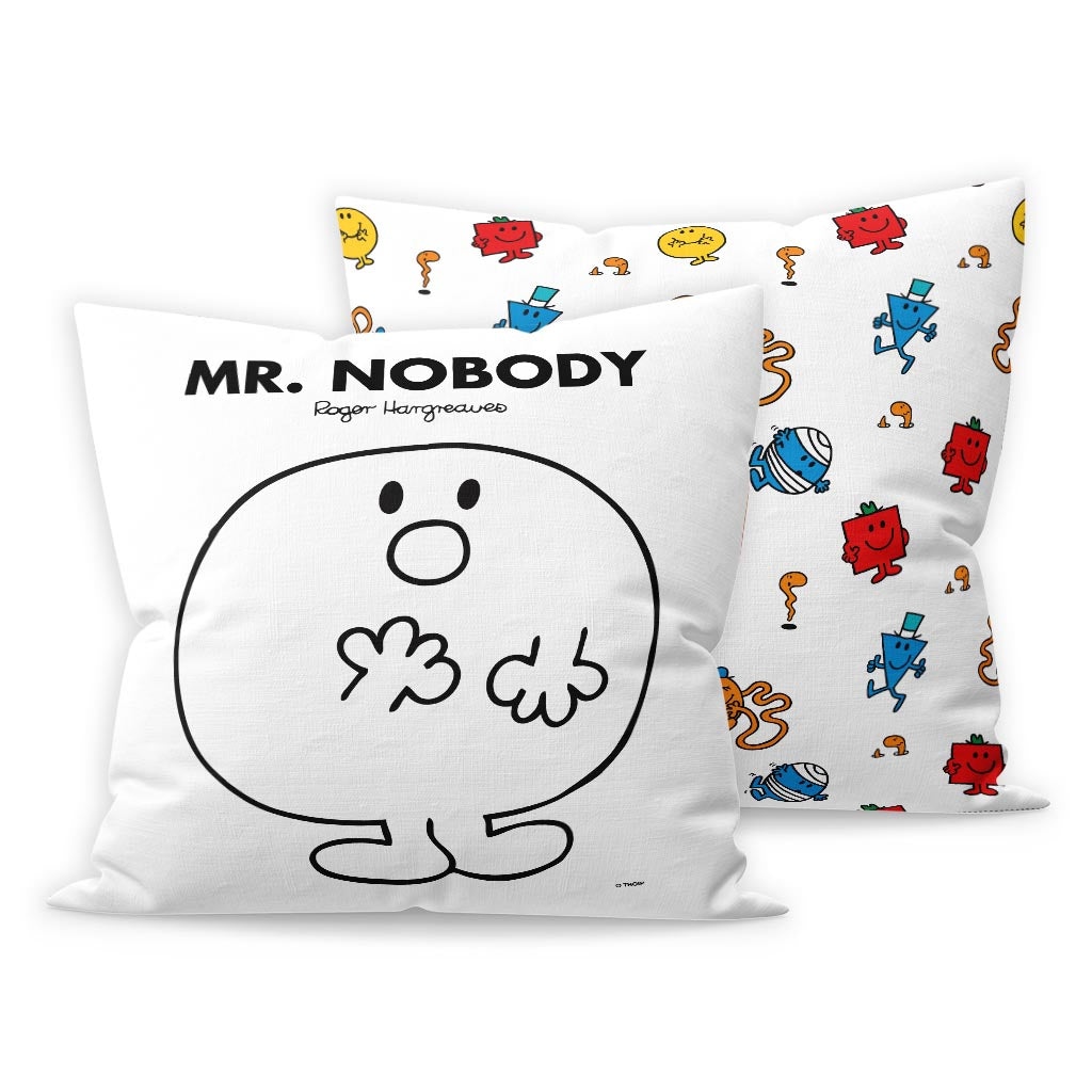 Mr. Nobody Micro Fibre Cushion - Perfect Birthday or Christmas G