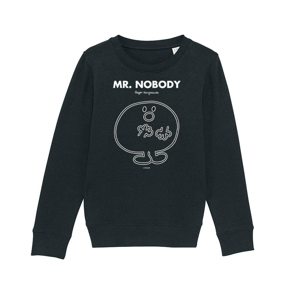 Mr. Nobody Sweatshirt - Fun Nostalgic Gift for Fans of Mr Men