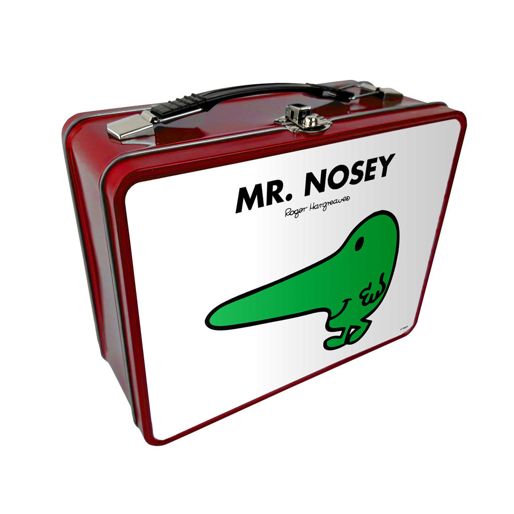Mr. Nosey Metal Lunch Box - Cheerful Gift for Friends & Fans