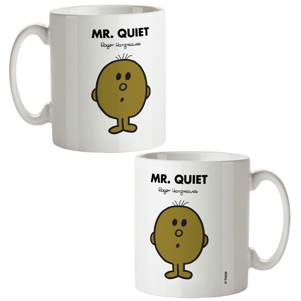 Personalised Mr Quiet Mug