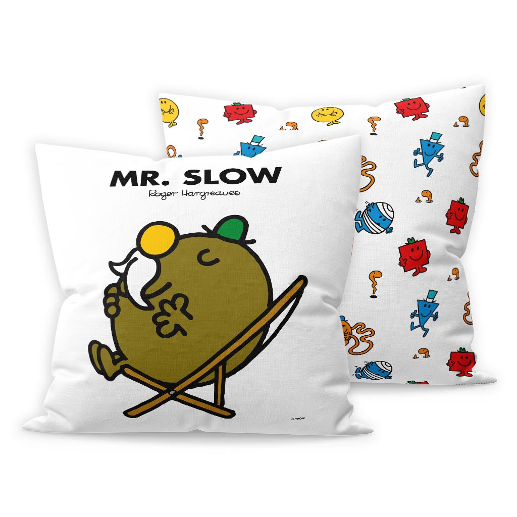 Mr. Slow Micro Fibre Cushion - Vintage-Inspired Gift They'll Use
