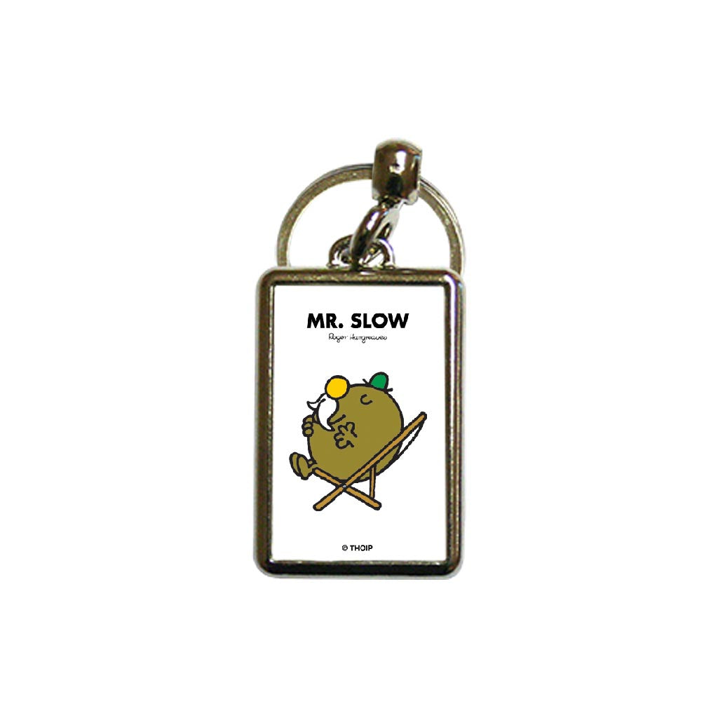 Mr. Slow Metal Keyring - Friends & Mr Men Fans