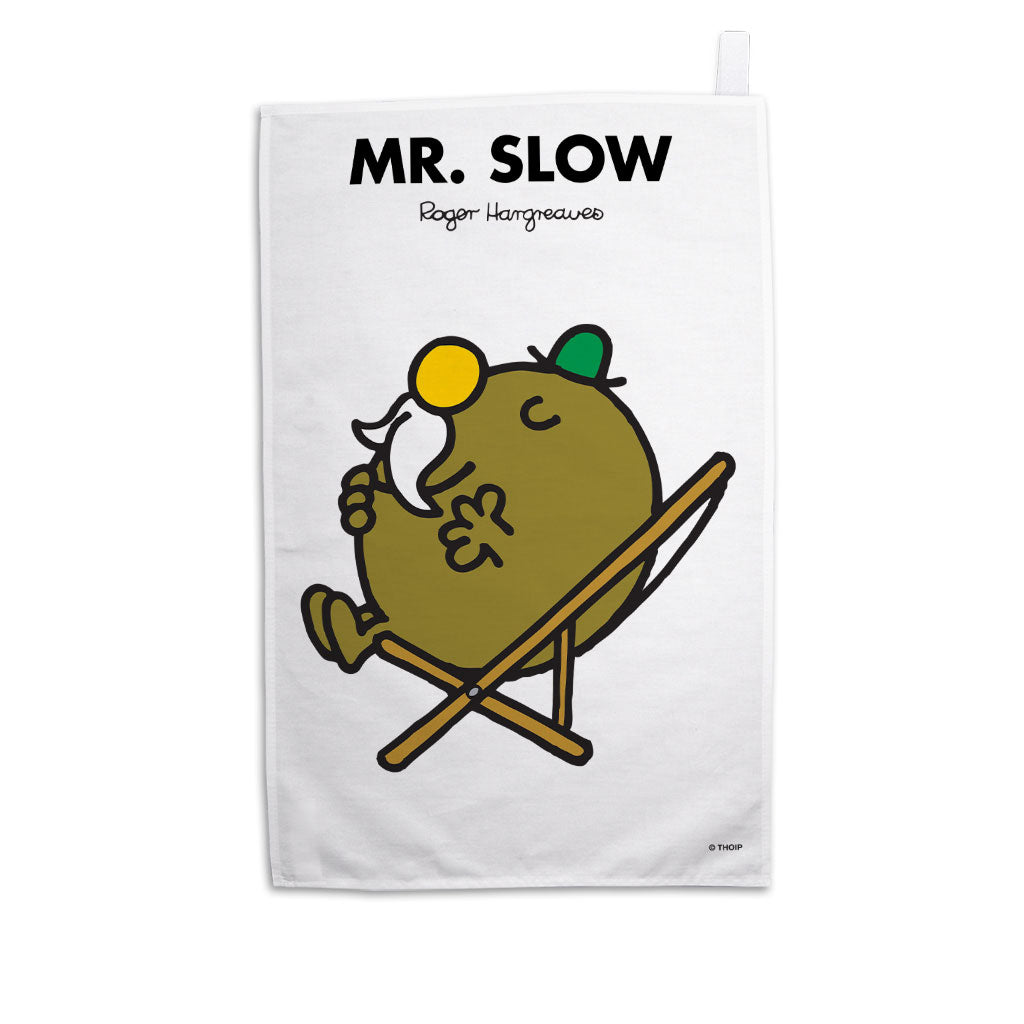 Mr. Slow Tea Towel - Vintage-Inspired Gift They'll Use Daily
