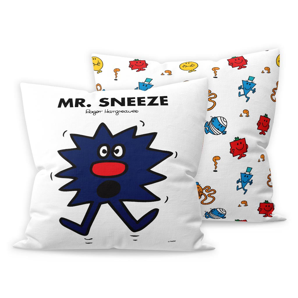 Mr. Sneeze Micro Fibre Cushion - Perfect Birthday or Christmas G