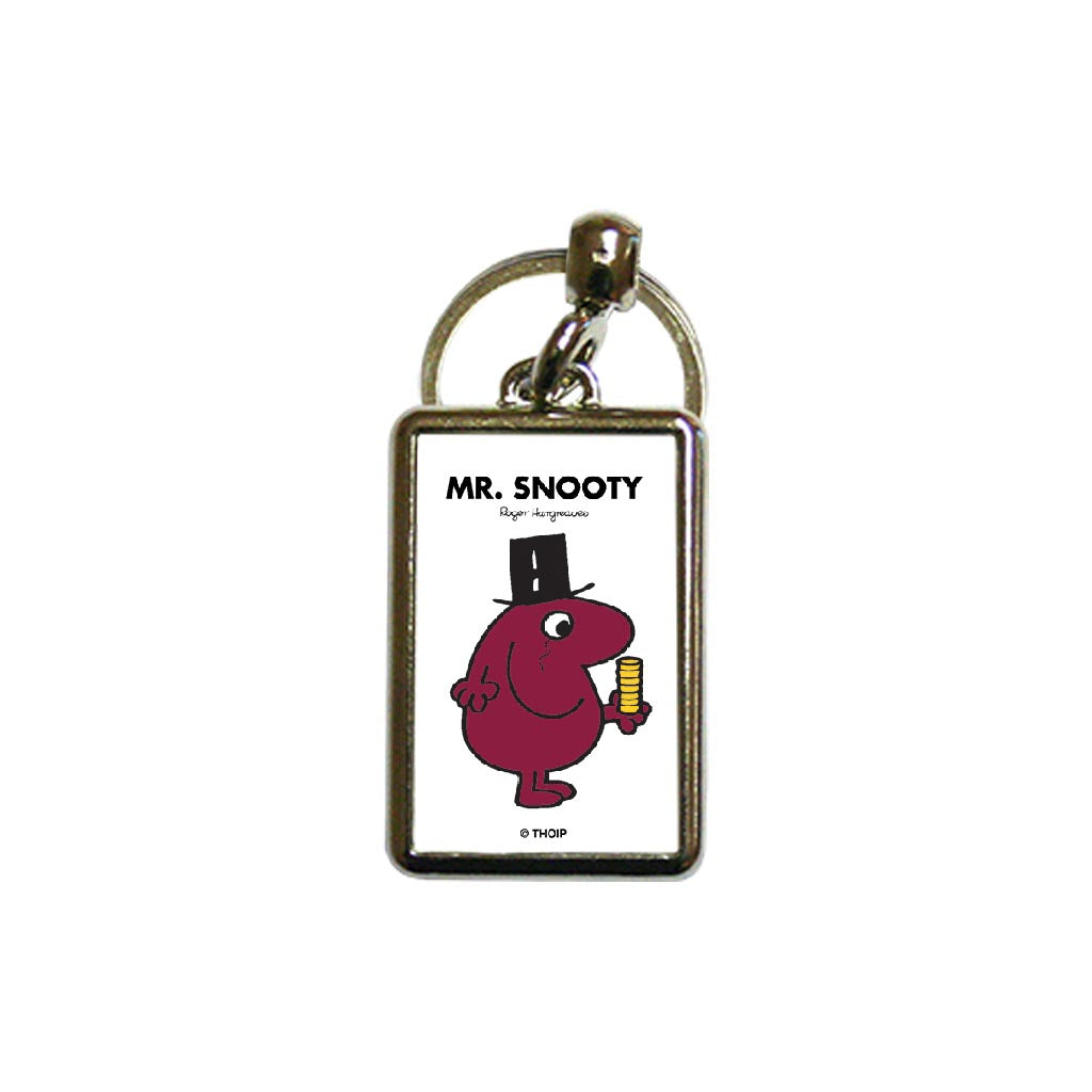 Mr. Snooty Metal Keyring - Cute Gift for Girls