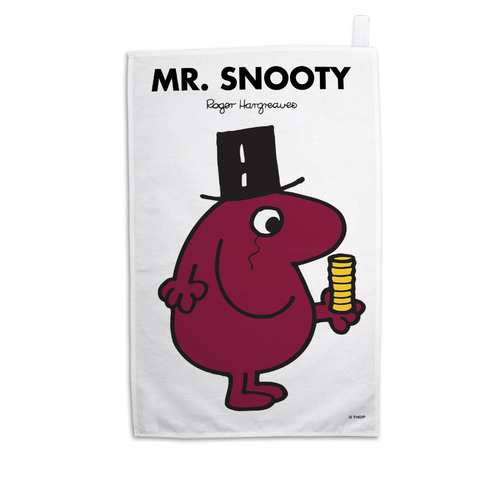 Mr. Snooty Tea Towel - Cheerful Gift for Friends & Fans