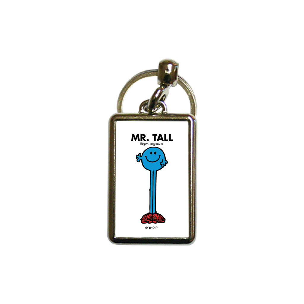 Mr. Tall Metal Keyring - Timeless Character Favourite