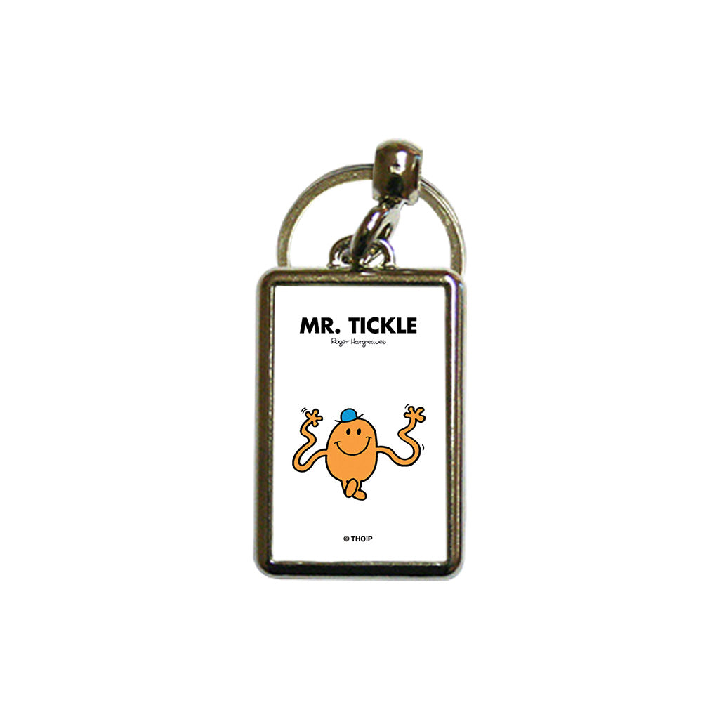 Mr. Tickle Metal Keyring - Friends & Mr Men Fans