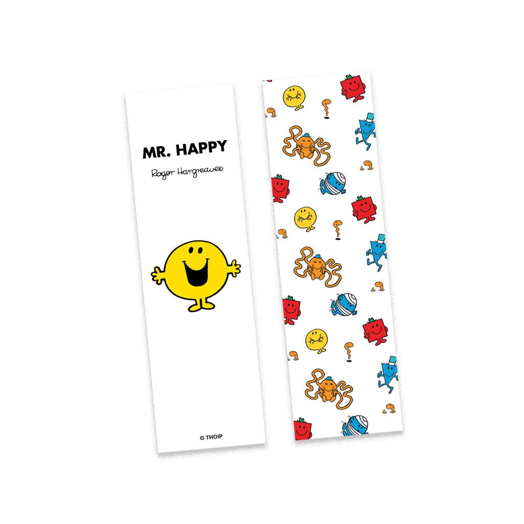 Mr. Happy Bookmark - Friends & Fans