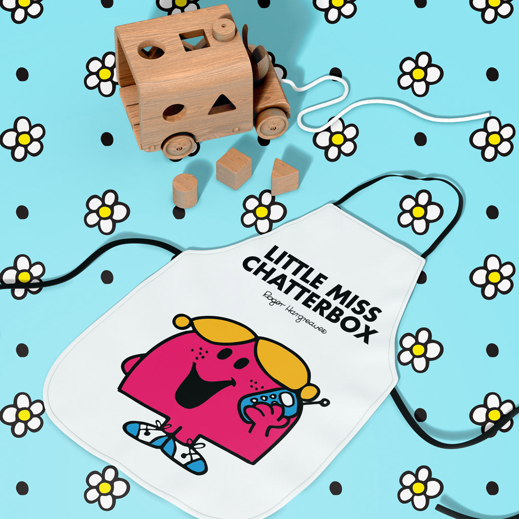 Little Miss Chatterbox Apron - Friends & Mr Men Fans