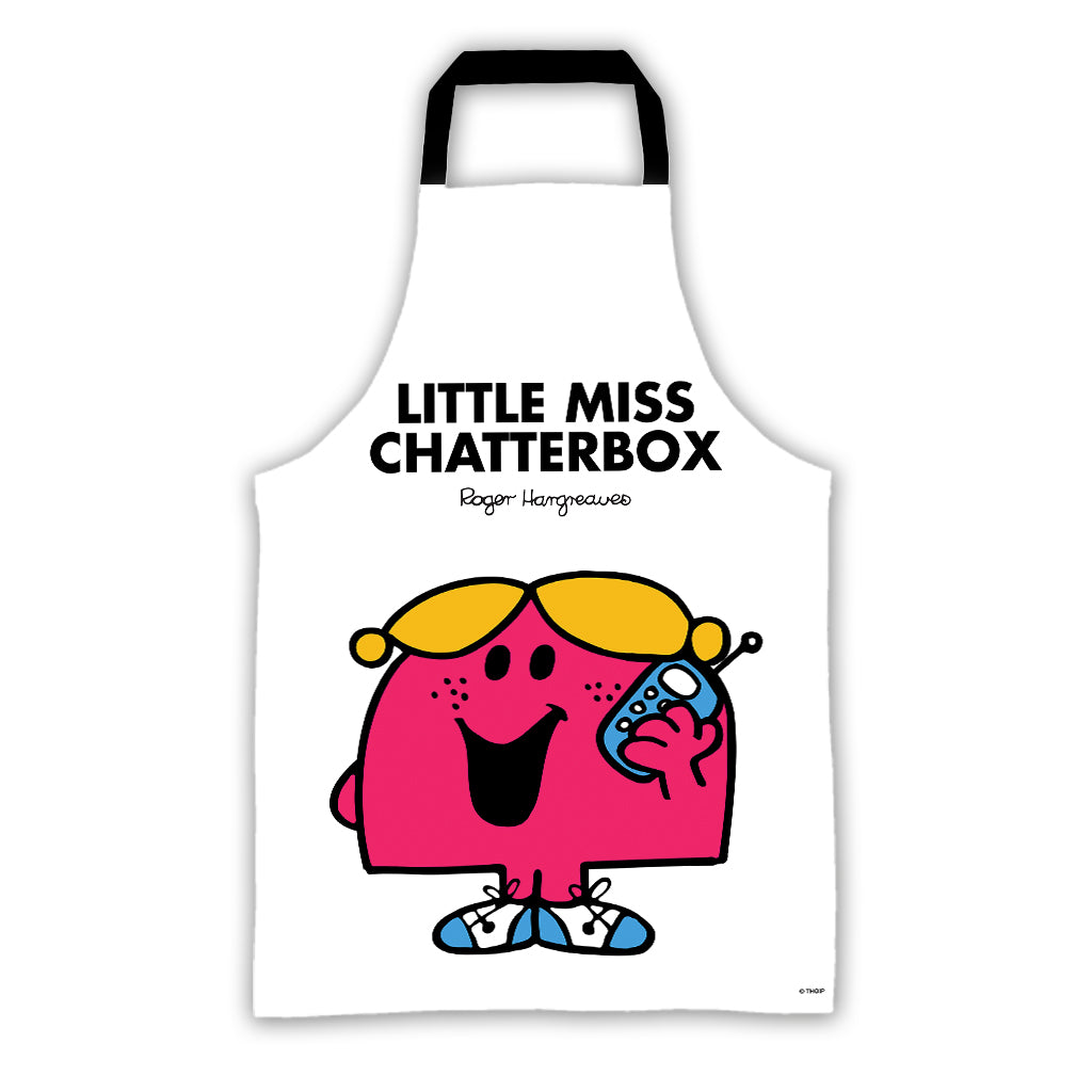 Little Miss Chatterbox Apron - Friends & Mr Men Fans