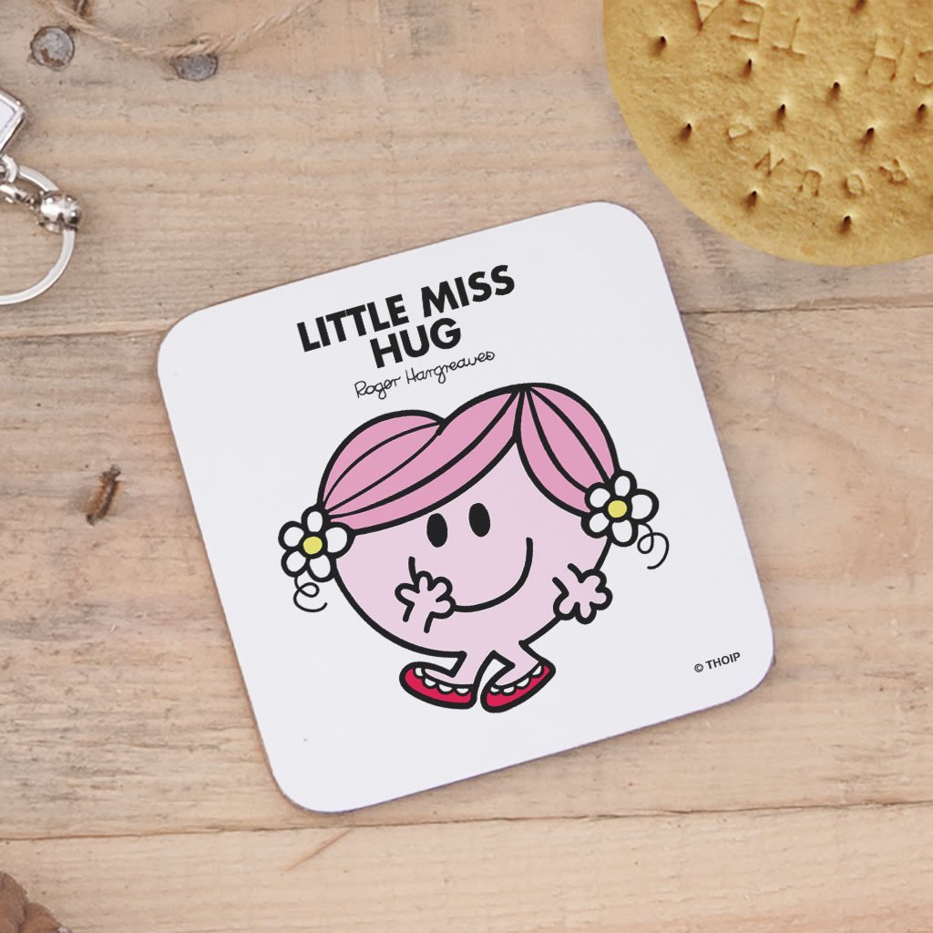 Little Miss Hug Cork Coaster - Licensed Merchandise for Collecto