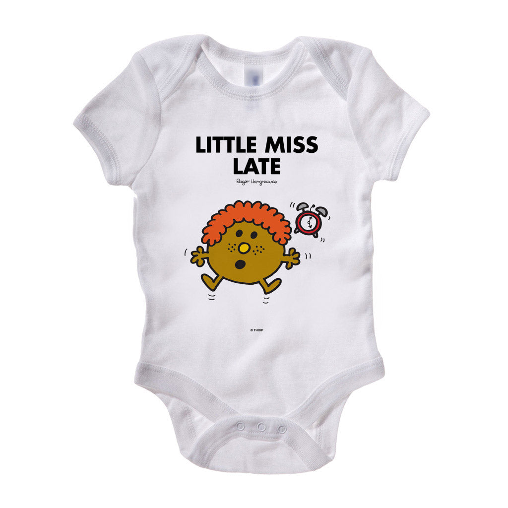 Little Miss Late Baby Grow - Bright Gift for Teachers