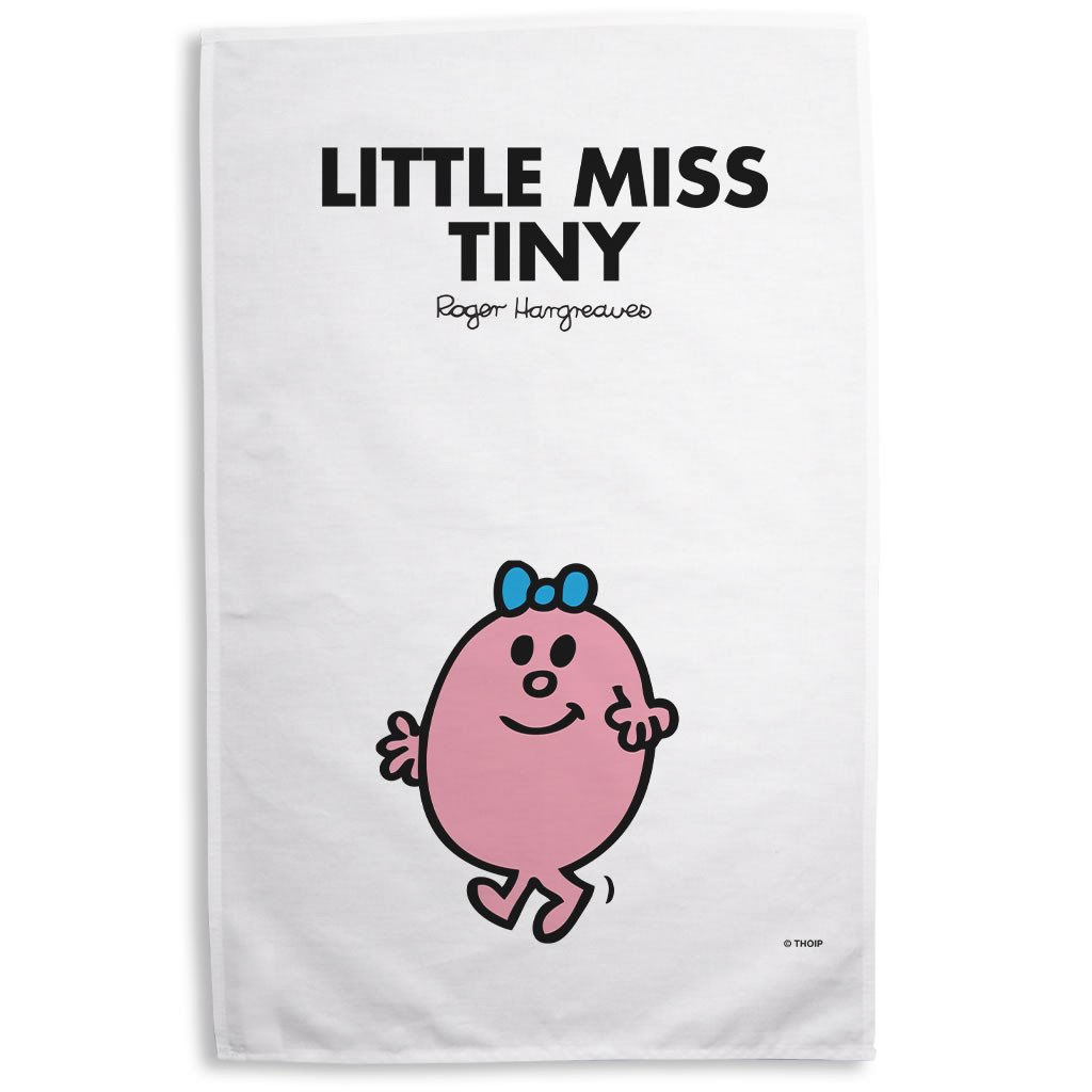 Little Miss Tiny Tea Towel - Cheerful Gift for Friends & Fans