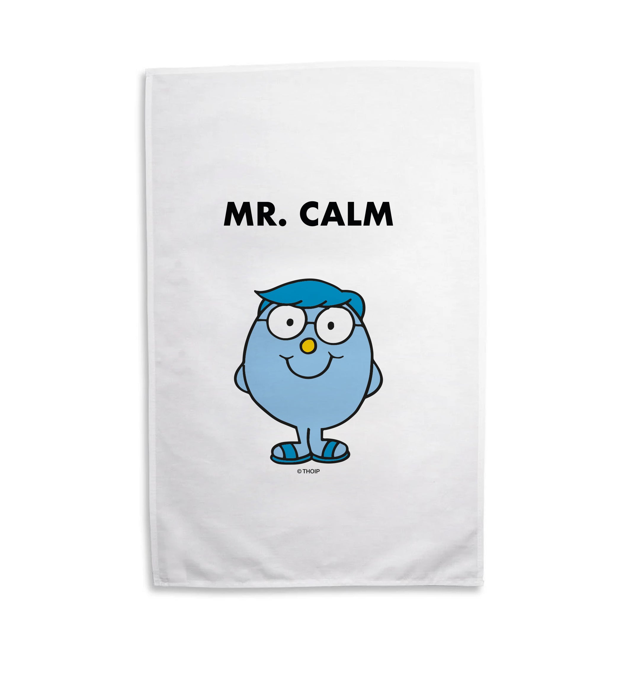 Personalised Mr. Calm Tea Towel