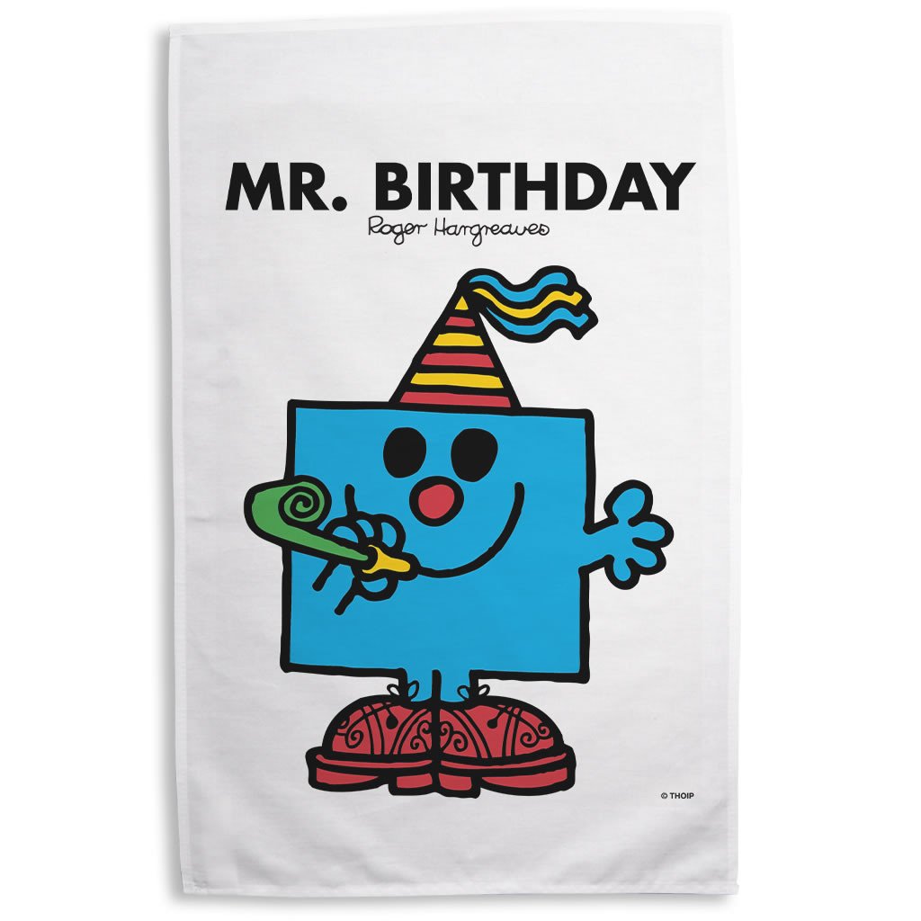 Personalised Mr. Birthday Tea Towel