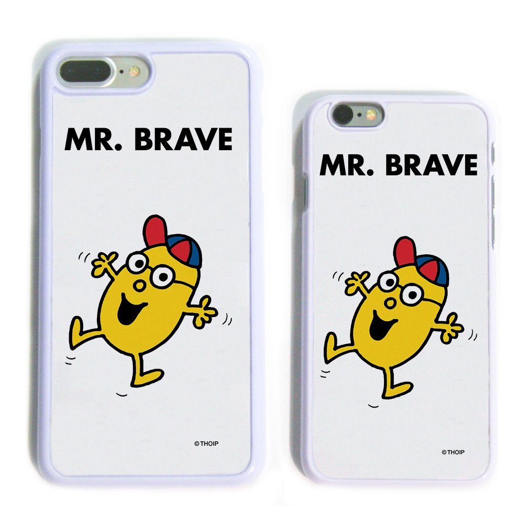 Mr. Brave White Phone Case