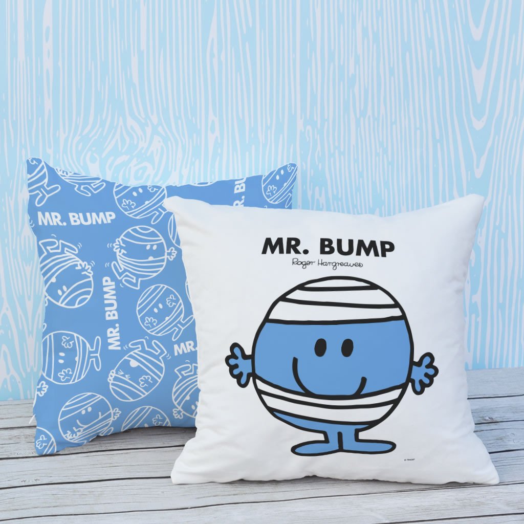 Mr. Bump Micro Fibre Cushion - Timeless Character Favourite