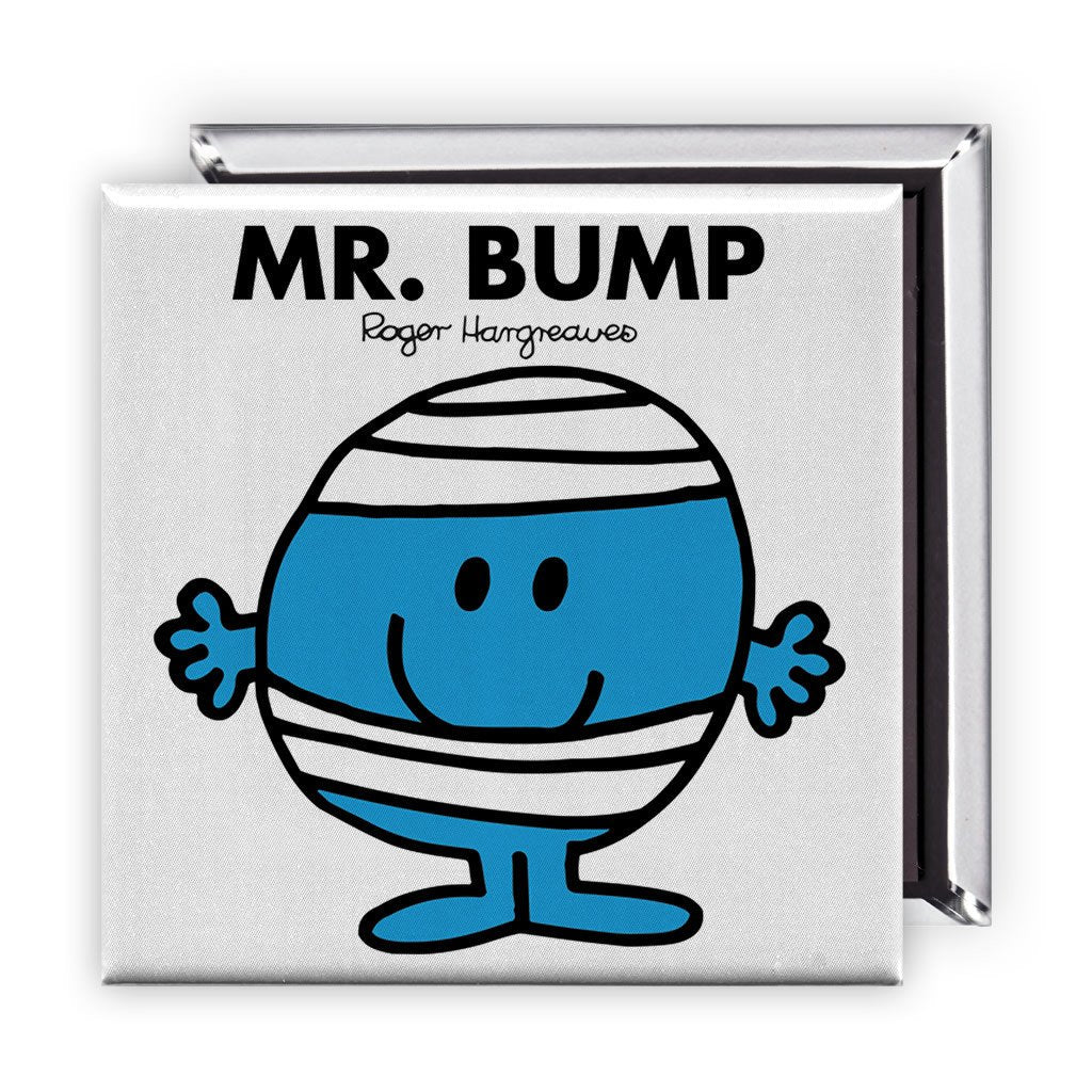 Mr. Bump Square Magnet - Perfect Birthday or Christmas Gift