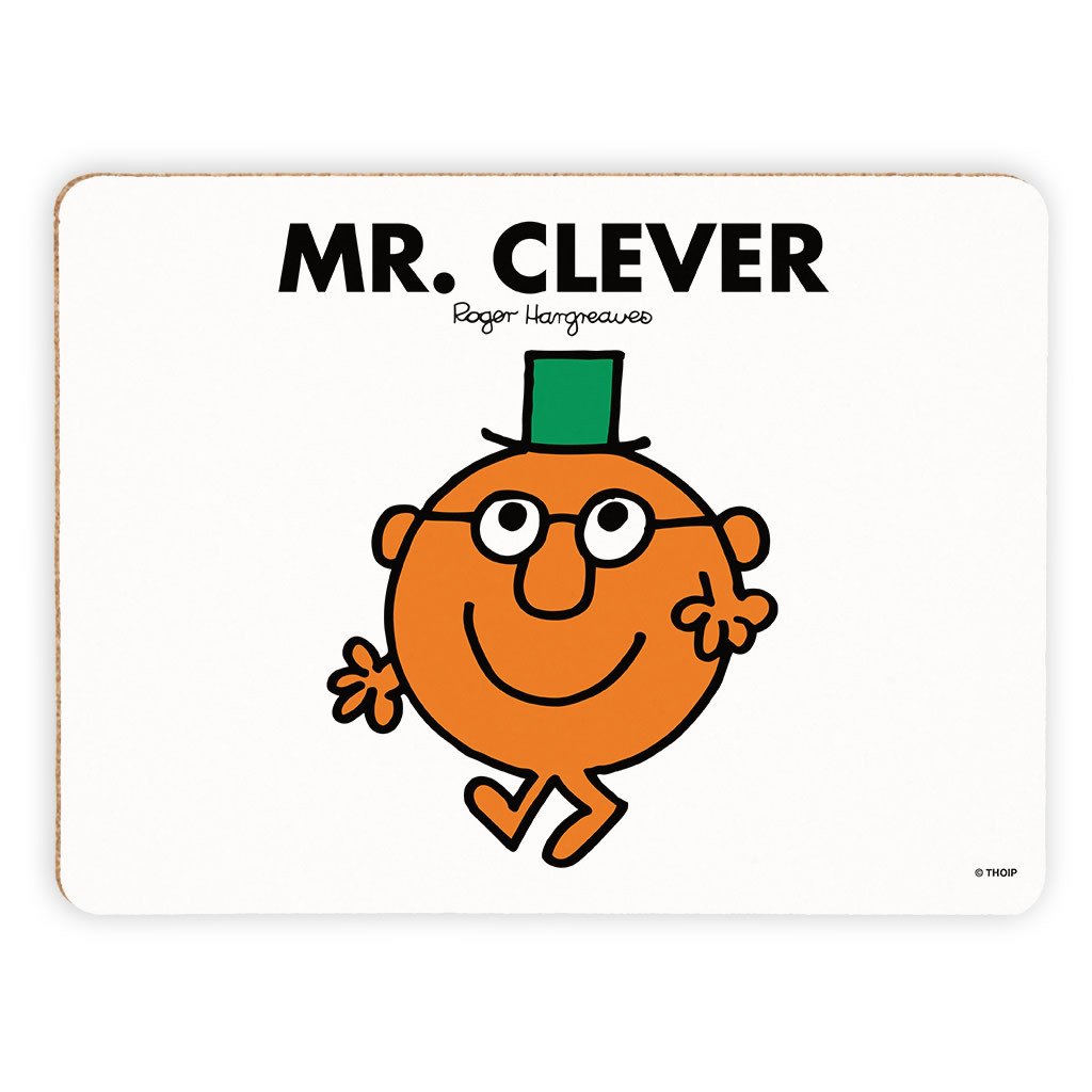 Personalised Mr. Clever Cork Placemat