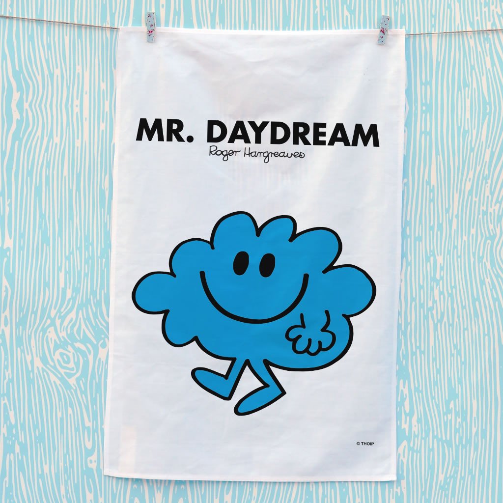 Personalised Mr. Daydream Tea Towel