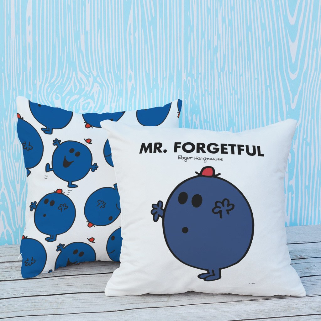 Mr. Forgetful Micro Fibre Cushion - Timeless Character Favourite