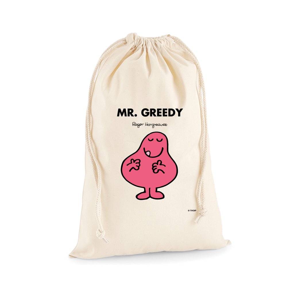 Mr. Greedy Laundry Bag - Perfect Birthday or Christmas Gift